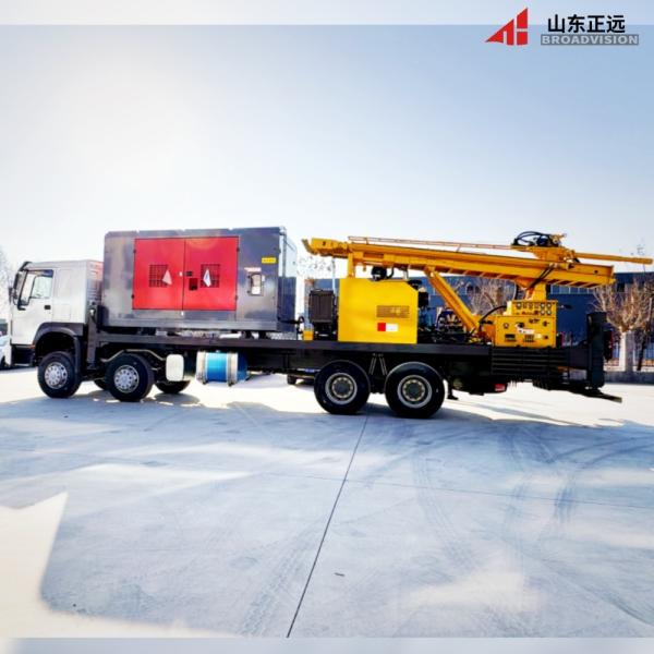 Quality Multifunctional Truck Mounted Drilling Rig Construction Water Bore Drilling for sale