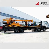Quality 500m Compact Truck Mounted Rotary Drilling Rig 110kw Energy Saving For for sale