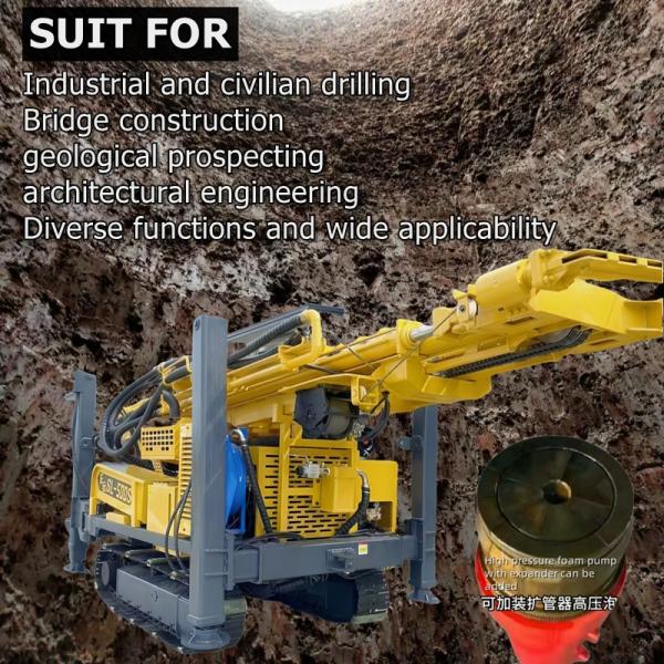 Quality Hydraulic Mobile Water Well Drilling Rig Quick Setup Compact Transport for sale