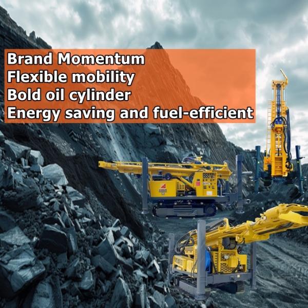 Quality Well Construction Hydraulic Water Drilling Machine Truck Mounted Impact Resistance for sale