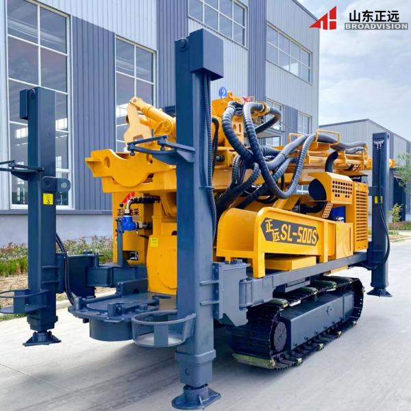 Quality Building Crawler Water Well Drilling Rig Safety Operation Water Well Drilling Equipment for sale