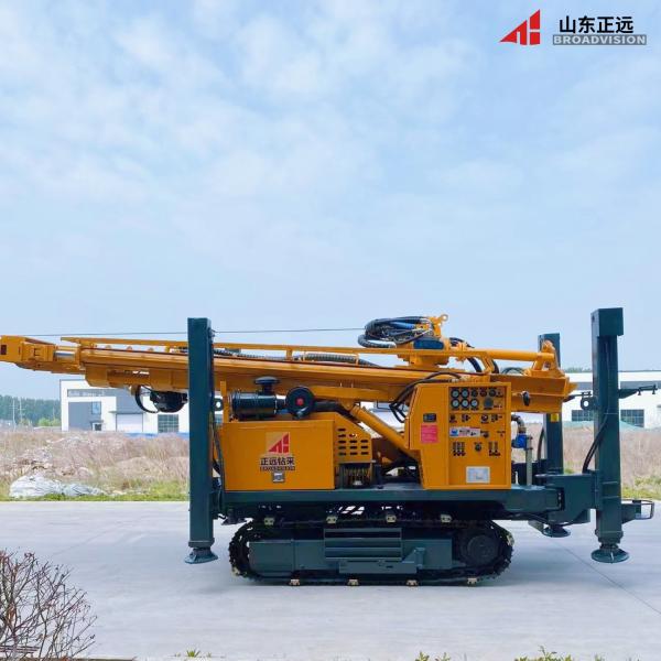 Quality 380V Mobile Borehole Drilling Machine Flexibility Customized For Agricultural for sale