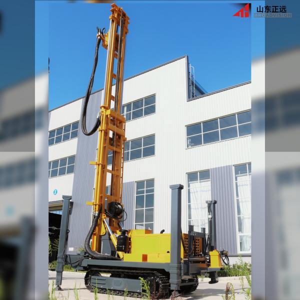 Quality 91Kw Hydraulic Crawler Drilling Rig Easy Operation With High Flexibility for sale