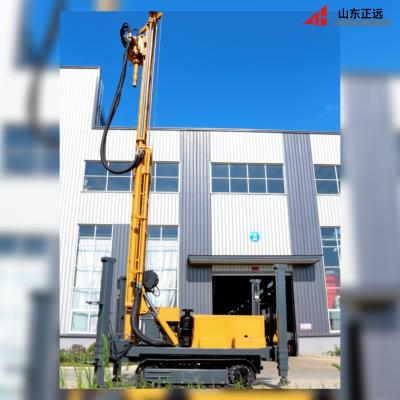 China Loose Layer And Bedrock Pneumatic Drilling Rig 350 Meters Hydraulic Crawler Drill Machine for sale