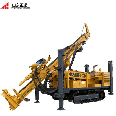 China FSL500 Gradeability Geological RCD Drilling Machine With Dust Collector And 3 In 1 Sampler for sale