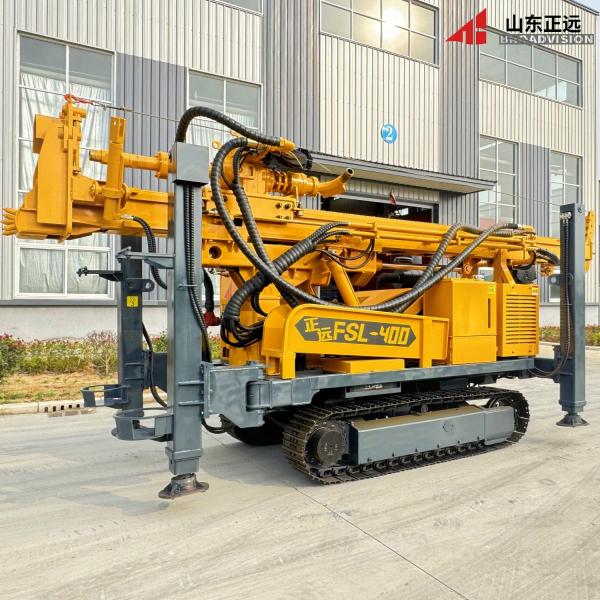 Quality Hydraulic Reverse Circulation Drilling Rig 92kw Geological Drilling Rig 400 for sale