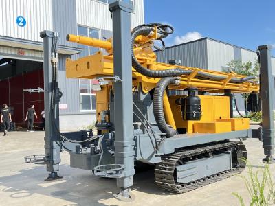 China 200m Water Borehole Drilling Machine 8500Nm Crawler Type Full Hydraulic for sale