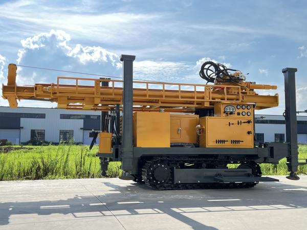 Quality 200m Water Borehole Drilling Machine 8500Nm Crawler Type Full Hydraulic for sale
