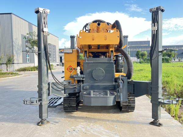 Quality Diesel Engine Pneumatic Drilling Rig Water Well Hydraulic Crawler Drilling Rig for sale