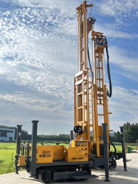 Quality Crawler Water Well Drilling Equipment 350m Energy Efficient For Mining for sale