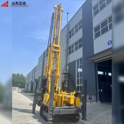China SL330S Crawler Water Well Drilling Rig 330m Profundidade Sistema hidráulico à venda