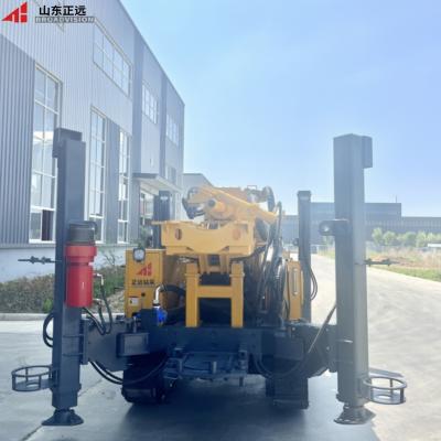 China SL330S Crawler Water Well Drilling Rig 330m Profundidade Sistema hidráulico à venda