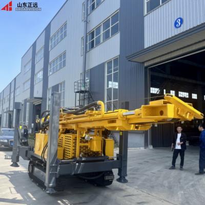 China SL330S Crawler Water Well Drilling Rig 330m Profundidade Sistema hidráulico à venda