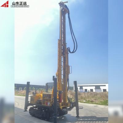 China SL330S Crawler Water Well Drilling Rig 330m Profundidade Sistema hidráulico à venda