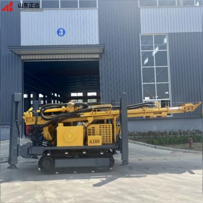 China SL330S Crawler Water Well Drilling Rig 330m Profundidade Sistema hidráulico à venda