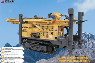 中国 SL330S 水力クローラー 水井掘削リグ 330M 深さ 販売のため
