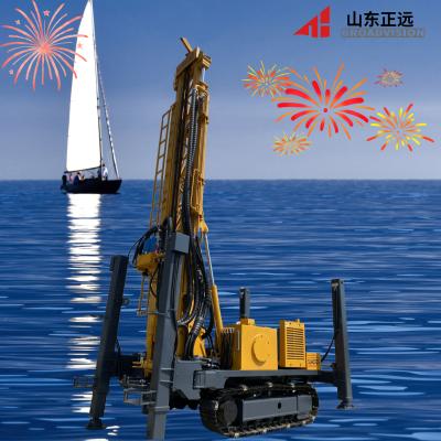 China 400-meter light track water well drilling rig for sale