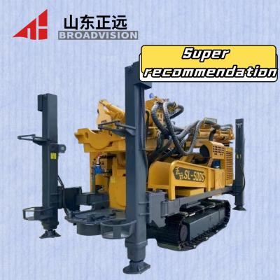 China Track-type Water Well Drilling Rig Is A Mobile, High-power And Multi-functional Device. for sale