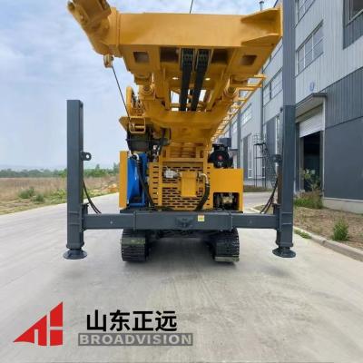China Track-type Water Well Drilling Rig Is A Mobile, High-power And Multi-functional Device. for sale