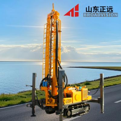 China SL400QS Tracked Water Well Drilling Rig - Multi-functional, Fully Hydraulic Top Drive Type for sale