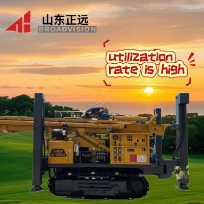 China SL400QS Tracked Water Well Drilling Rig - Multi-functional, Fully Hydraulic Top Drive Type for sale