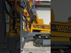 Hydraulic Top Drive Rotary Air DTH Hammer Rock Mounted Portable Water Well Drilling Rig