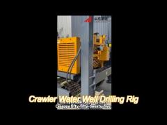 Diesel Engine 400m Crawler Borehole Hydraulic Crawler Type Monitoring well drilling rig for Sale in South Africa