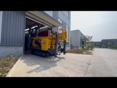 Inexpensive Multi-Functional Intelligent Crawler Water Well Drilling Rig with 600M Max Drilling Depth and 12000Nm Torque
