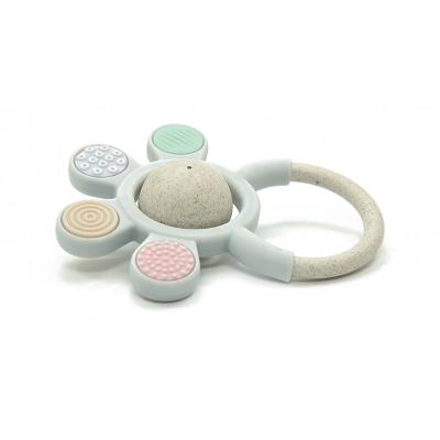 China Organisches BPA freies Silikon-Zahnengeklapper Soems 10.5cm zu verkaufen
