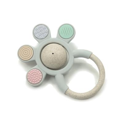 China Organisches BPA freies Silikon-Zahnengeklapper Soems 10.5cm zu verkaufen