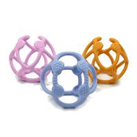 China Pantone Silicone Teething Ball for sale