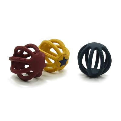 Cina Stimolazione visiva personale regolare morbida del silicone di Teether del bambino in vendita