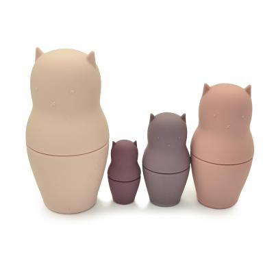 Cina Giocattoli educativi Russia Babushka del bambino libero del silicone di FBA per gli infanti in vendita