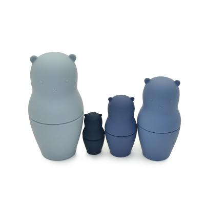 Cina Bambini educativi di Toy Bear Stacking Dolls For del bambino di regolamenti di ASTM F963 in vendita