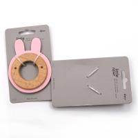 China 4 Month Wooden Silicone Teether for sale