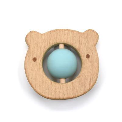 Cina Silicone mobile a forma di Teether della palla dell'orso non tossico sicuro per il bambino in vendita