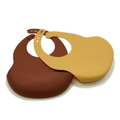 Cina Impermeabile sbava il silicone del grado medico di FDA del collettore della busbana francese del bambino in vendita