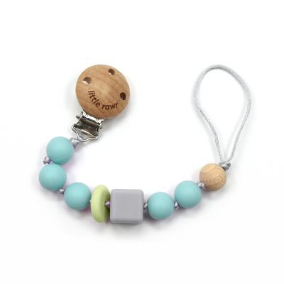 Cina Il silicone del bambino del FSC del guinzaglio delle clip della tettarella di Soother borda per il capezzolo infantile in vendita