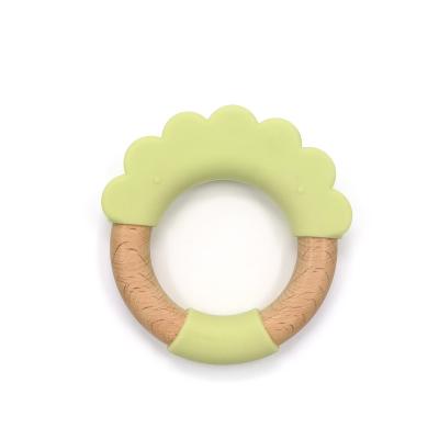 Cina Silicone di legno libero amichevole Teether dei ftalati BPA di Eco BPF per i bambini in vendita