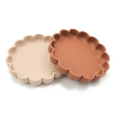 Cina ODM Lion Baby Silicone Plate sveglio in vendita