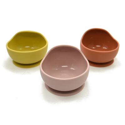 Cina Ciotola di aspirazione del silicone del bambino di Mini Pinch Reusable Condiment 145g in vendita