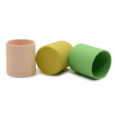 Cina Tazza libera dell'acqua del commestibile della bottiglia del silicone del bambino del lattice LFGB di BPA in vendita