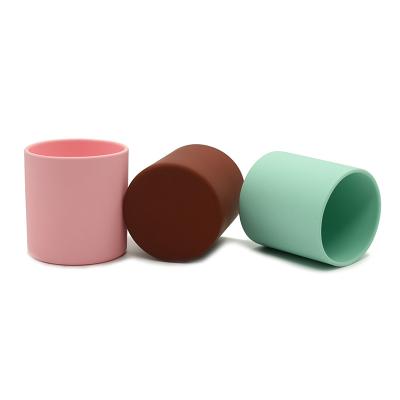 Cina Tazza infantile di addestramento della tazza minuscola del silicone CPC Nuby di rosa della menta in vendita