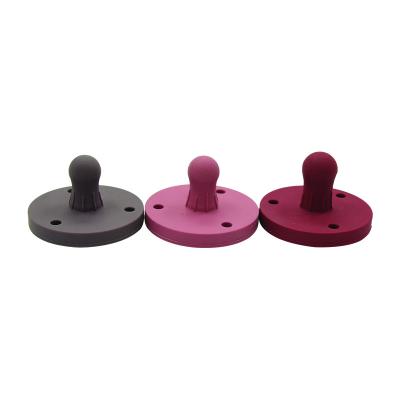 Cina La tettarella naturale del bambino del silicone del ODM 5cm dell'OEM dei pigmenti ha colorato Soother in vendita