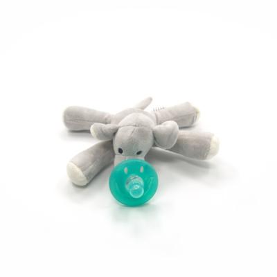 Cina Del cotone del supporto forma animale della tettarella del bambino del silicone del lattice BPA non in vendita
