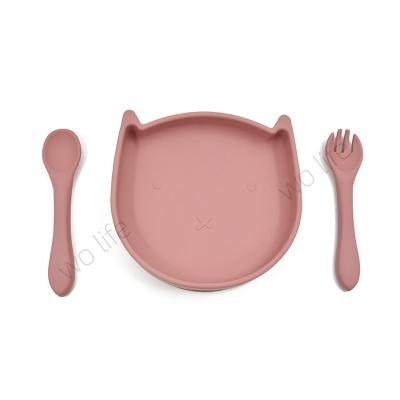 Cina La piastrina di cena multicolore del silicone del CE CPC ha messo BPA libero in vendita