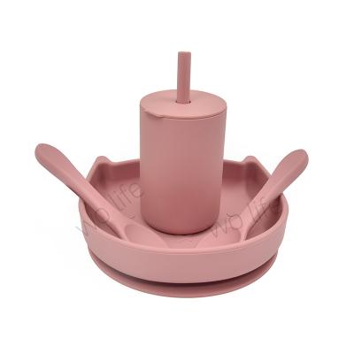 Cina La piastrina di cena multicolore del silicone del CE CPC ha messo BPA libero in vendita
