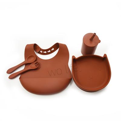 Cina Cassaforte stabilita d'alimentazione di a microonde delle busbane francesi BPA del bambino libero impermeabile del silicone in vendita