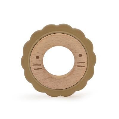 Cina crepitio di legno libero LFGB mettere i denti di 8cm BPA per i bambini in vendita