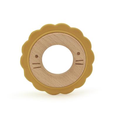 Cina crepitio di legno libero LFGB mettere i denti di 8cm BPA per i bambini in vendita